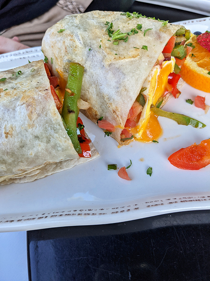 Breakfast burritos bursting with vibrant veggies and melty cheese&mdash;proof that good things come in tortilla-wrapped packages.