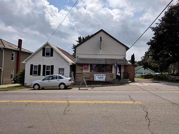 Small-town charm in brick and mortar. Places like this make you remember when conversations happened face-to-face instead of screen-to-screen.