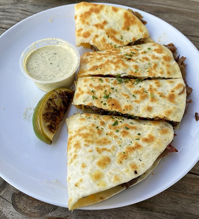 This quesadilla isn't just crossing culinary borders—it's creating a delicious diplomatic incident between Mexico and the American South.