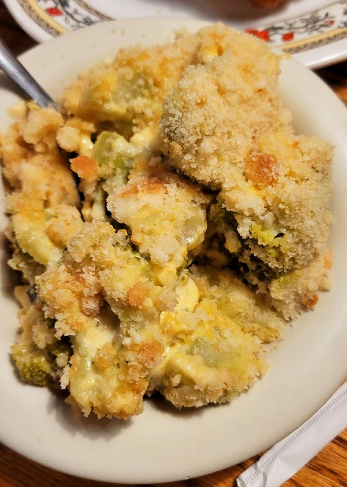 This broccoli casserole has converted more vegetable skeptics than all the parental threats in history combined.