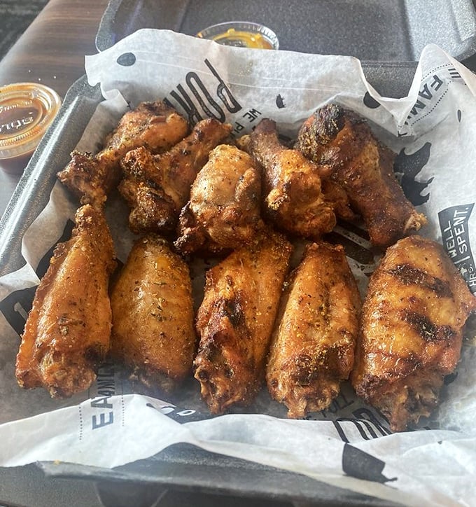 These wings aren't just smoked and fried&mdash;they're transformed into crispy, spice-dusted flavor bombs that make ordinary buffalo wings weep with inadequacy.