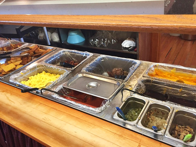 The buffet line&mdash;where decisions become impossible and "I'll just take a little of everything" becomes your mantra.