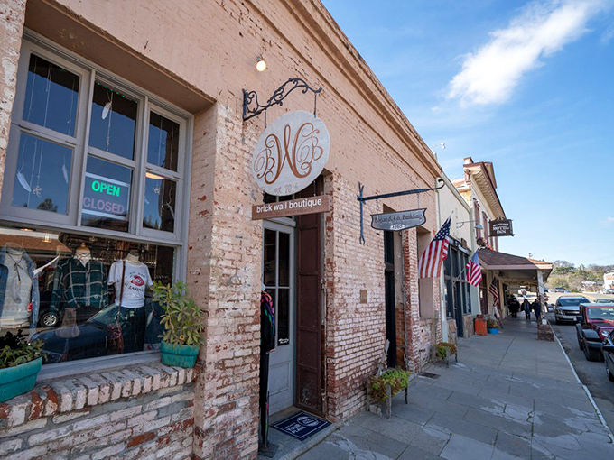 Brick buildings that have witnessed California history since the Gold Rush now house boutiques where you can buy everything from artisanal jam to hiking gear.