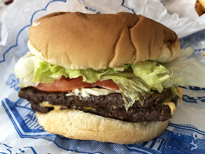The classic Wilson's burger doesn't need fancy aioli or artisanal buns to impress &ndash; just fresh ingredients and decades of know-how between two perfectly ordinary halves of heaven.