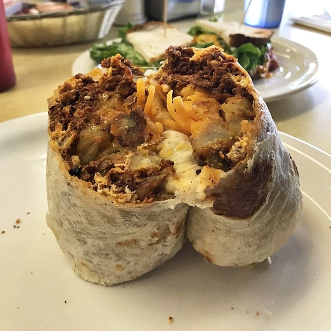 This breakfast burrito isn't just food&mdash;it's architecture. A masterclass in structural integrity with every ingredient playing its essential role.