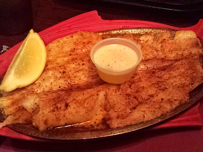Cajun haddock arrives with enough spice to wake up your taste buds without setting your mouth ablaze.