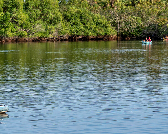 The Caloosahatchee River flows through town like nature's own highway to happiness and relaxation.