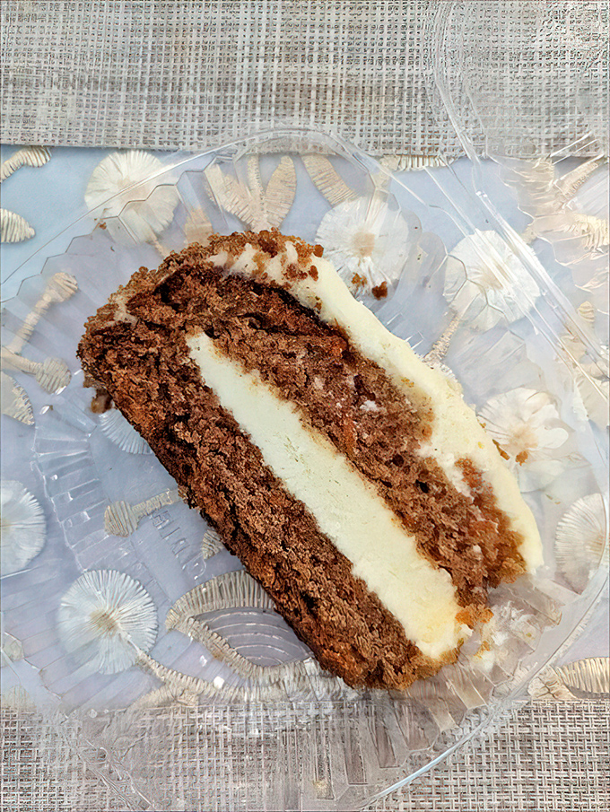 A slice of carrot cake that doesn't need a filter or a hashtag &ndash; just your undivided attention and possibly a moment of respectful silence.