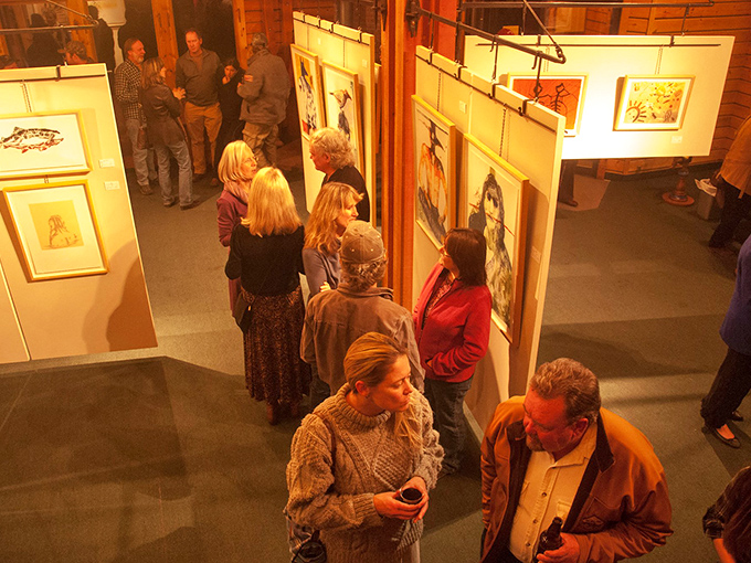 Art gallery openings in Joseph draw crowds that appreciate fine art without the pretension – no black turtlenecks required, just genuine appreciation.