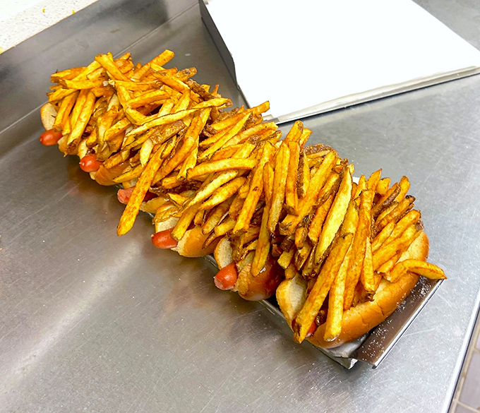 Chicago's edible rainbow: more colorful than a Bears fan's vocabulary during playoffs.