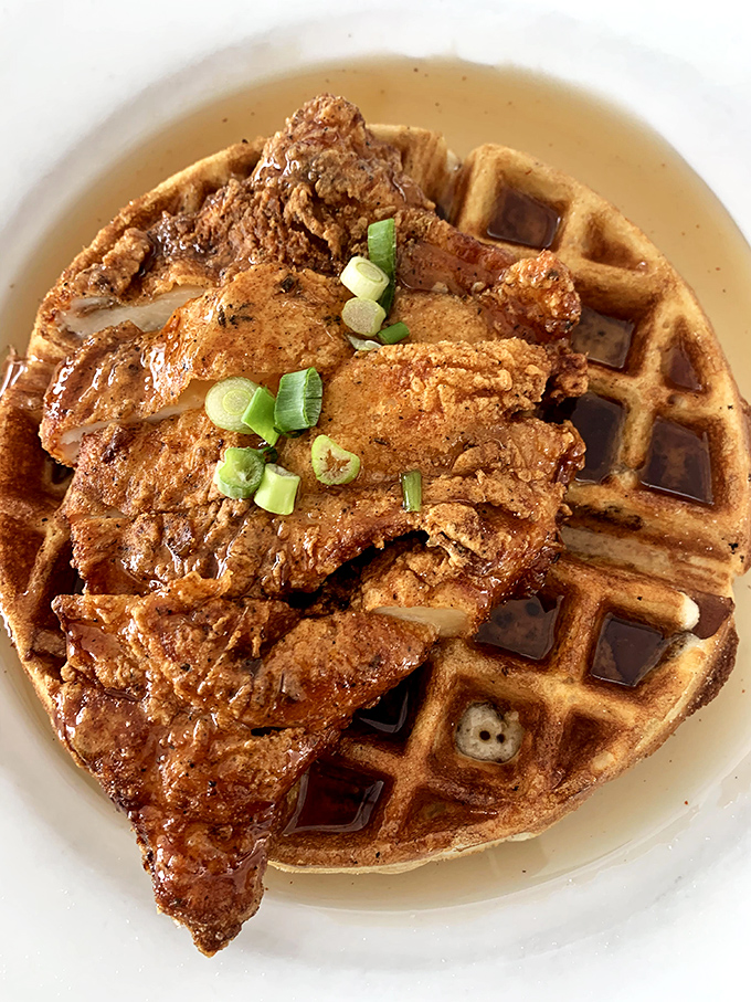 When chicken meets waffles, magic happens &ndash; especially when prepared with this level of Southern-inspired artistry.