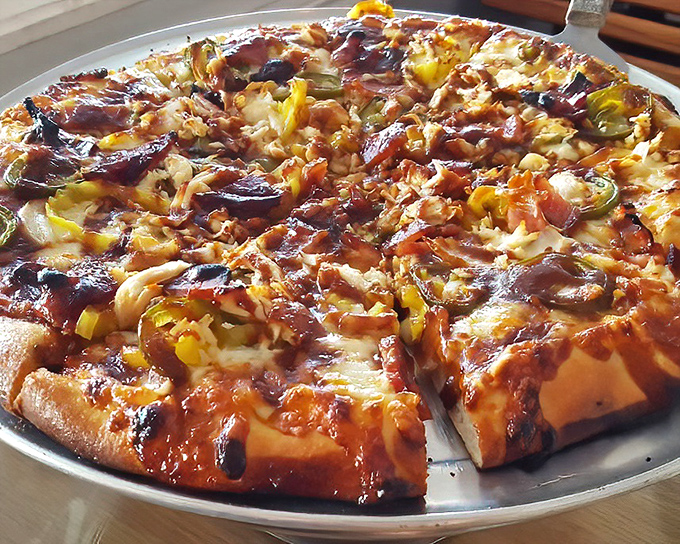 When toppings achieve perfect harmony, it's like the Avengers of pizza&mdash;if Captain America were made of peppers and Thor were bacon.