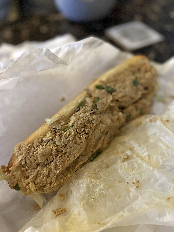 The chicken cheesesteak &ndash; proof that poultry can play in the big leagues. Finely chopped and seasoned to perfection.