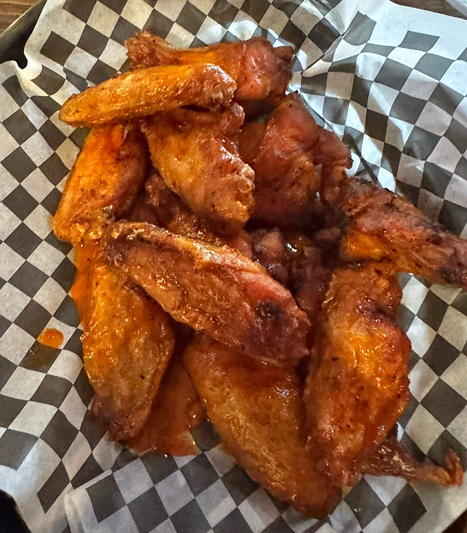Wings that don't need a sporting event excuse&mdash;gloriously saucy, perfectly crisp, and demanding to be devoured with absolutely zero concern for napkin consumption.