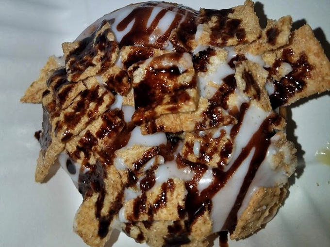 This isn't just a donut&mdash;it's a cinnamon-graham cracker explosion that makes your childhood cereal dreams grow up and get sophisticated.