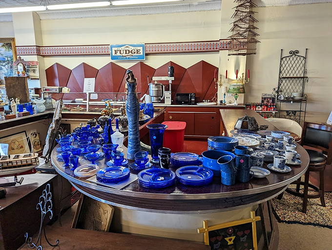 That cobalt blue collection could make your mother-in-law finally approve of your table-setting skills.