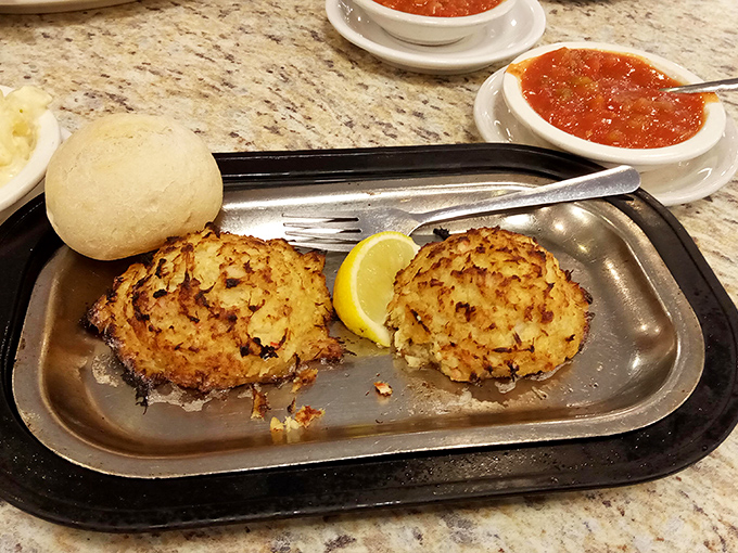 These homemade crab cakes aren't playing games. Mostly crab with minimal filler, they're the kind that make Marylanders nervous about competition.