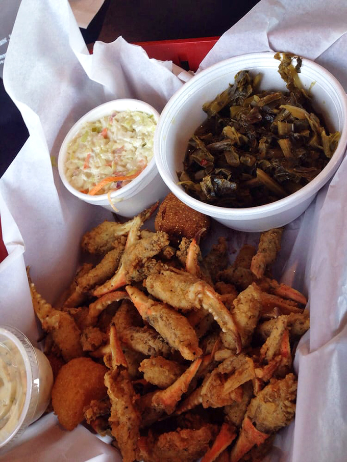 Snow crab legs getting the royal treatment &ndash; sometimes the simplest preparations speak the loudest.