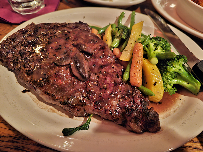 This Delmonico steak isn't just cooked &ndash; it's been treated with the reverence usually reserved for Renaissance paintings or vintage Ferraris.
