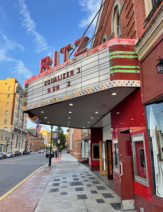 The Ritz Theater stands as a testament to affordable entertainment, where movie tickets still cost less than a fancy coffee in Philadelphia.