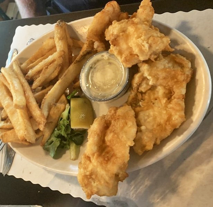 The beer-battered fish fry isn't just a meal, it's practically a religious experience in Wisconsin. Crispy, flaky, and unapologetically perfect.
