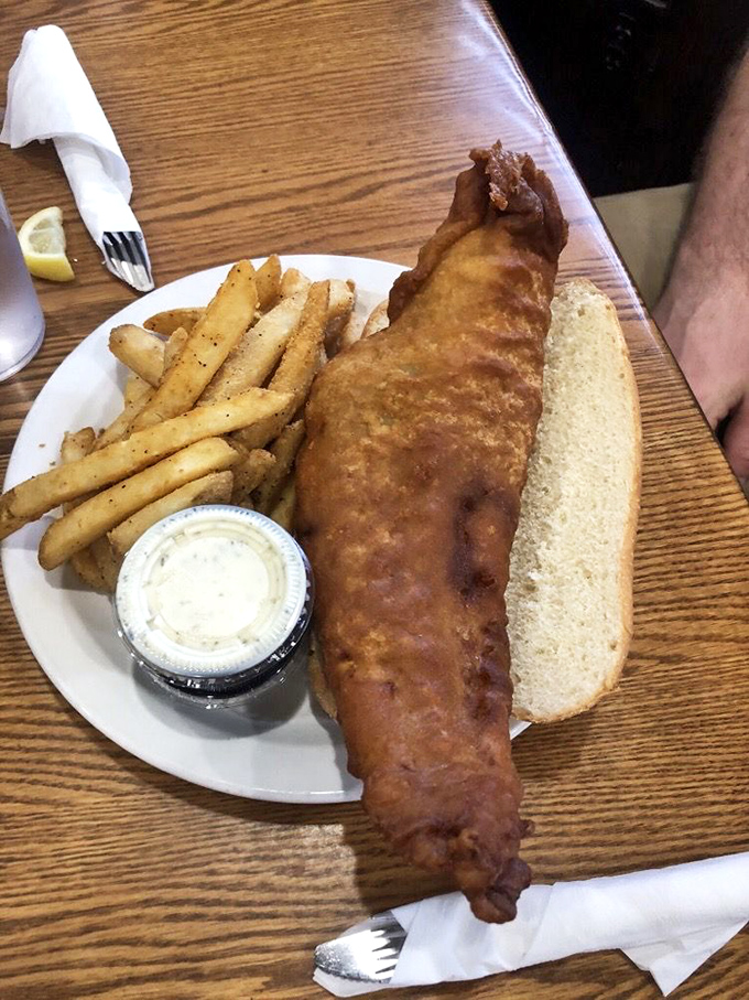 The fish sandwich that launched a thousand road trips &ndash; golden-battered perfection that makes you wonder why you'd ever eat anything else.