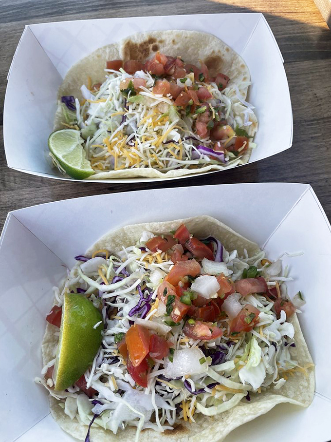 These fish tacos don't need fancy plating&mdash;just fresh cabbage, pico de gallo, and a lime wedge to make your taste buds do the wave.