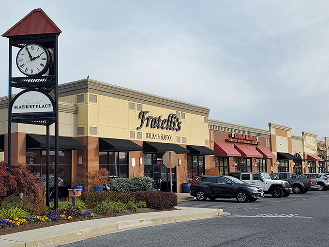 Fratelli's brings a taste of Italy to small-town Maryland. The clock tower outside reminds you to slow down and savor every bite.