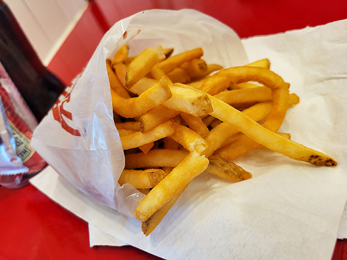 Golden, crispy, and perfectly salted&mdash;these fries aren't just a side dish, they're the Robin to your burger's Batman.