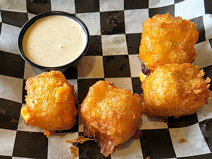Wisconsin's cheese aren't just fried&mdash;they're transformed into golden orbs of molten perfection that stretch dramatically with each bite like a dairy-based magic show.