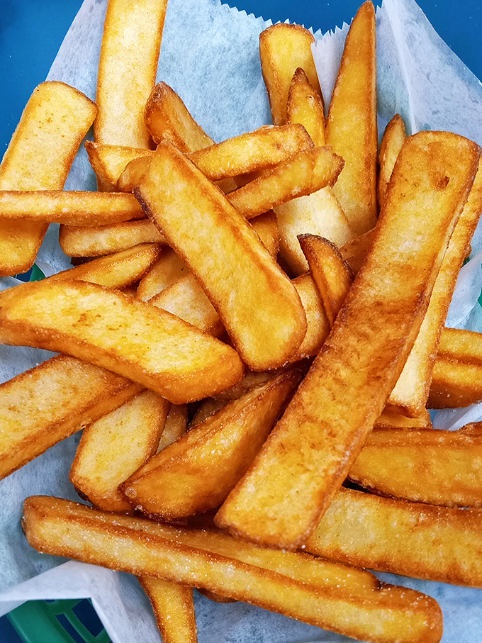 These aren't just fries&mdash;they're supporting actors that deserve their own Oscar, with a golden exterior that crackles like vinyl records and fluffy insides.