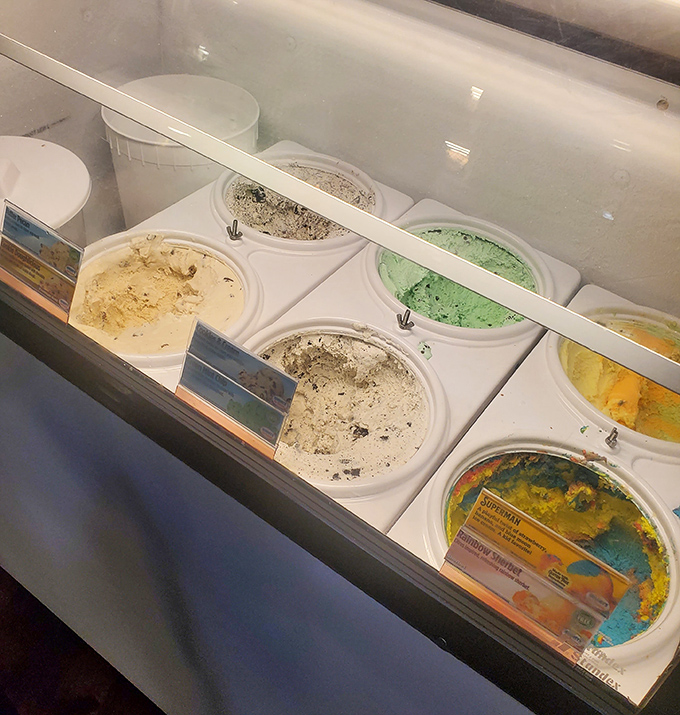 Gelato heaven awaits in these colorful tubs. Each scoop delivers that dense, intensely flavored experience that makes regular ice cream seem like it's not even trying.