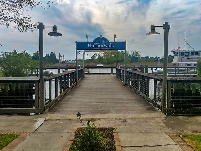 The Harborwalk beckons with maritime promises &ndash; step onto these wooden planks and leave your landlubber worries on solid ground.