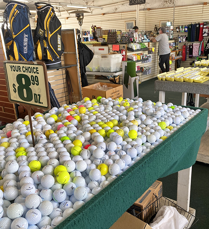 Golf balls galore at prices that'll make you want to lose a few more on the course.