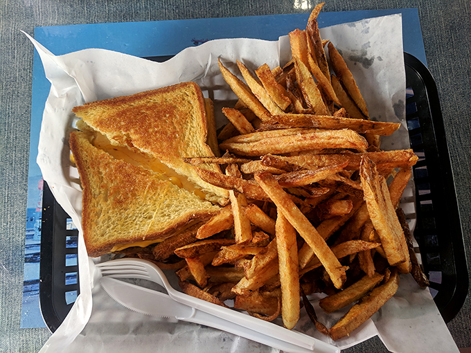 Golden, buttery, and oozing with cheese – this isn't your childhood grilled cheese, it's the grown-up version your inner child still dreams about.