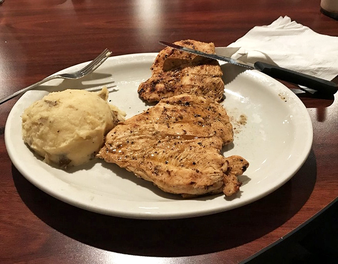 Grilled chicken that proves poultry can hold its own, even in serious steak territory.