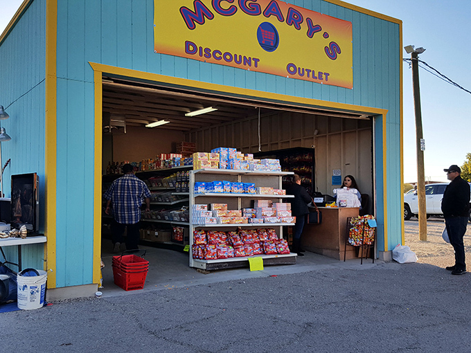 McGary's Discount Outlet proves that grocery shopping can be an adventure. Who needs fancy packaging when the savings are this good?