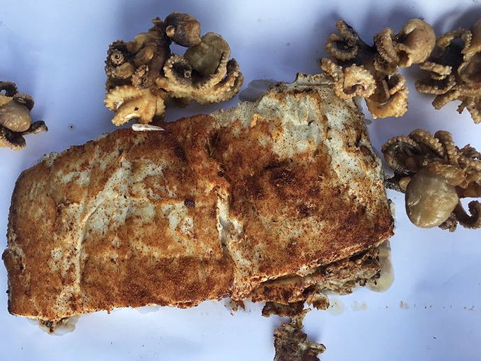 Golden-crusted halibut that flakes at the mere suggestion of a fork. This is fish that makes you forget all other proteins exist.