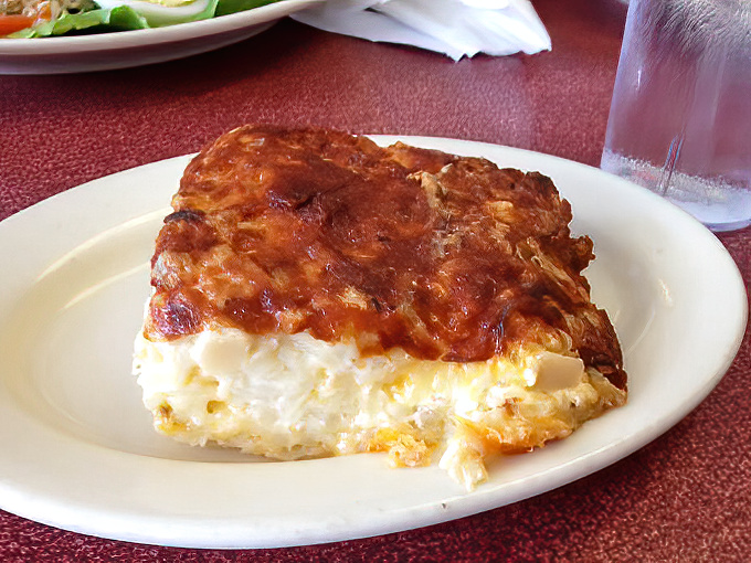 This isn't your ordinary breakfast &ndash; it's hash brown lasagna that makes you question why you've been eating cereal all these years.
