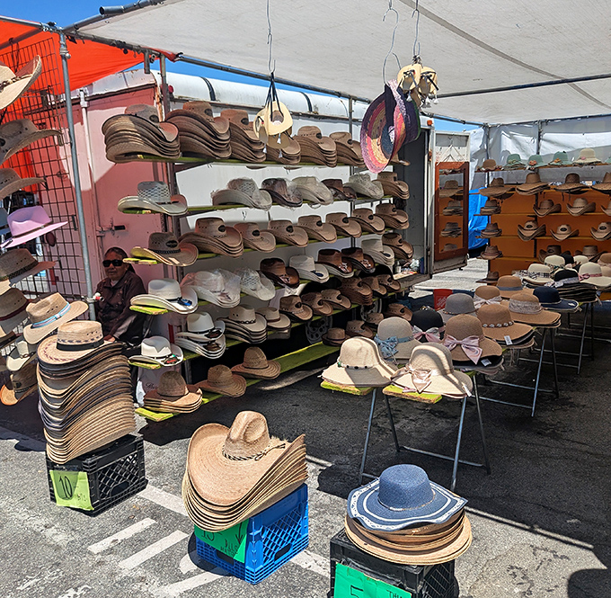 Hat heaven for every head and occasion. From cowboy cool to beach-ready straw, your next favorite chapeau is waiting in this sea of brims.