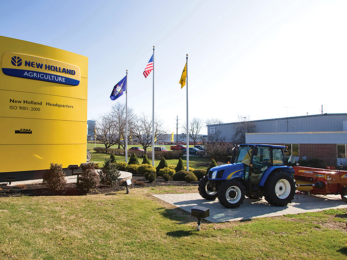 New Holland's agricultural roots run deep, with farm equipment manufacturing alongside food production&mdash;the perfect marriage of tradition and innovation.