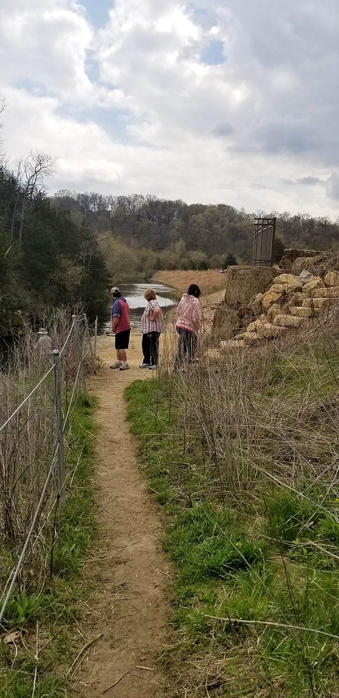 The path less traveled leads to the greatest views. This humble trail delivers hikers to front-row seats for nature's ongoing water show.