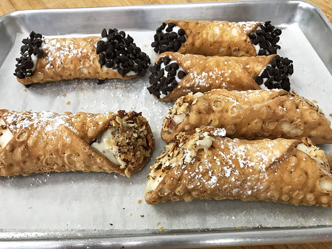 These cannoli don't play by the rules &ndash; crispy shells, creamy filling, and chocolate chips that make you forget every mediocre version you've ever had.