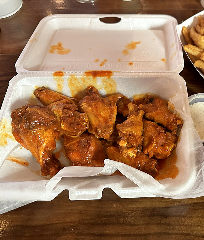 These wings aren't just hot, they're "call your mother to brag about them" spectacular.
