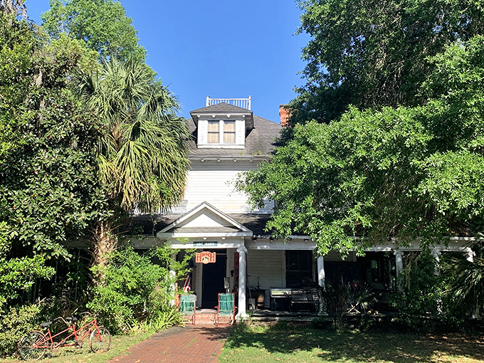 Antique treasures await behind every door, promising discoveries that'll make your heart skip a beat.