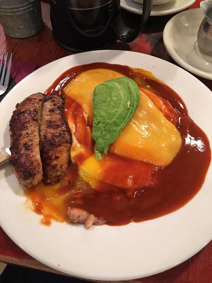 The Huevos Rancheros here don't just wake you up&mdash;they deliver a breakfast mariachi band straight to your taste buds. That avocado is pure California gold.