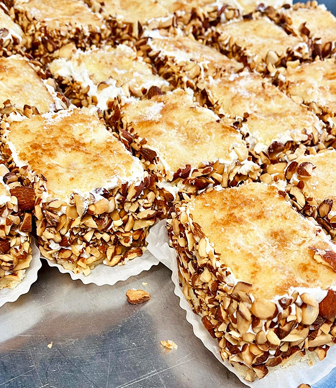 These rum cakes, edged with toasted almonds, aren't just desserts&mdash;they're celebrations waiting to happen. The perfect excuse to gather family around a table.