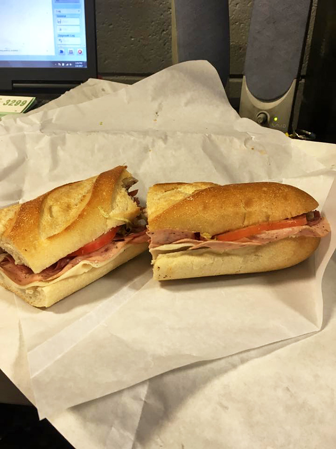 Two halves make a whole story &ndash; crusty bread, thinly sliced meats, and fresh toppings creating a lunch that's worth crossing county lines for.