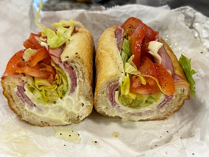 The Italian hoagie: where meats, cheese, and veggies gather for what might be Pennsylvania's most delicious committee meeting.