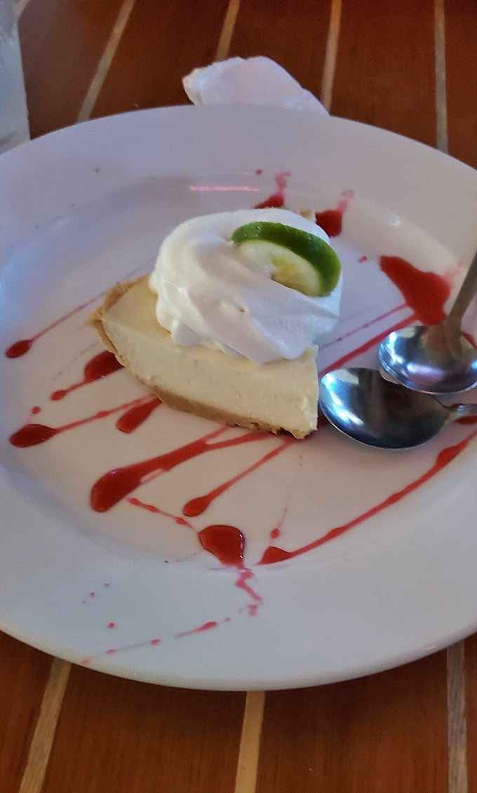 Randy's famous key lime pie &ndash; where tangy meets sweet in a dance as timeless as the Florida sunset.